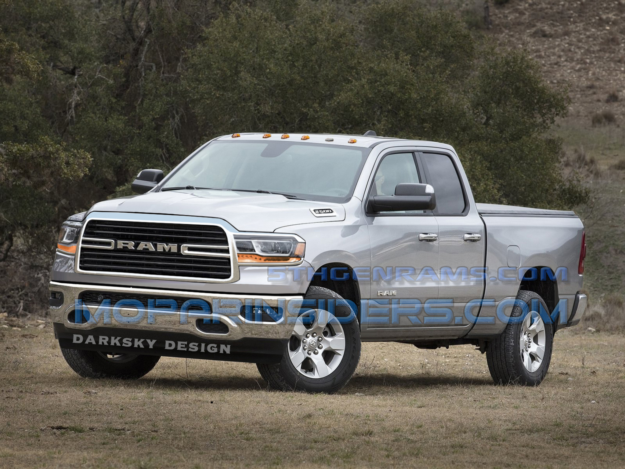 2020 Ram HD rendering and a bunch of spy shots reveal new clues - 5th ...