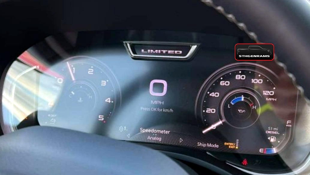 2023 Ram 1500 & Heavy Duty Pickups Will Get New Digital Cluster Display ...
