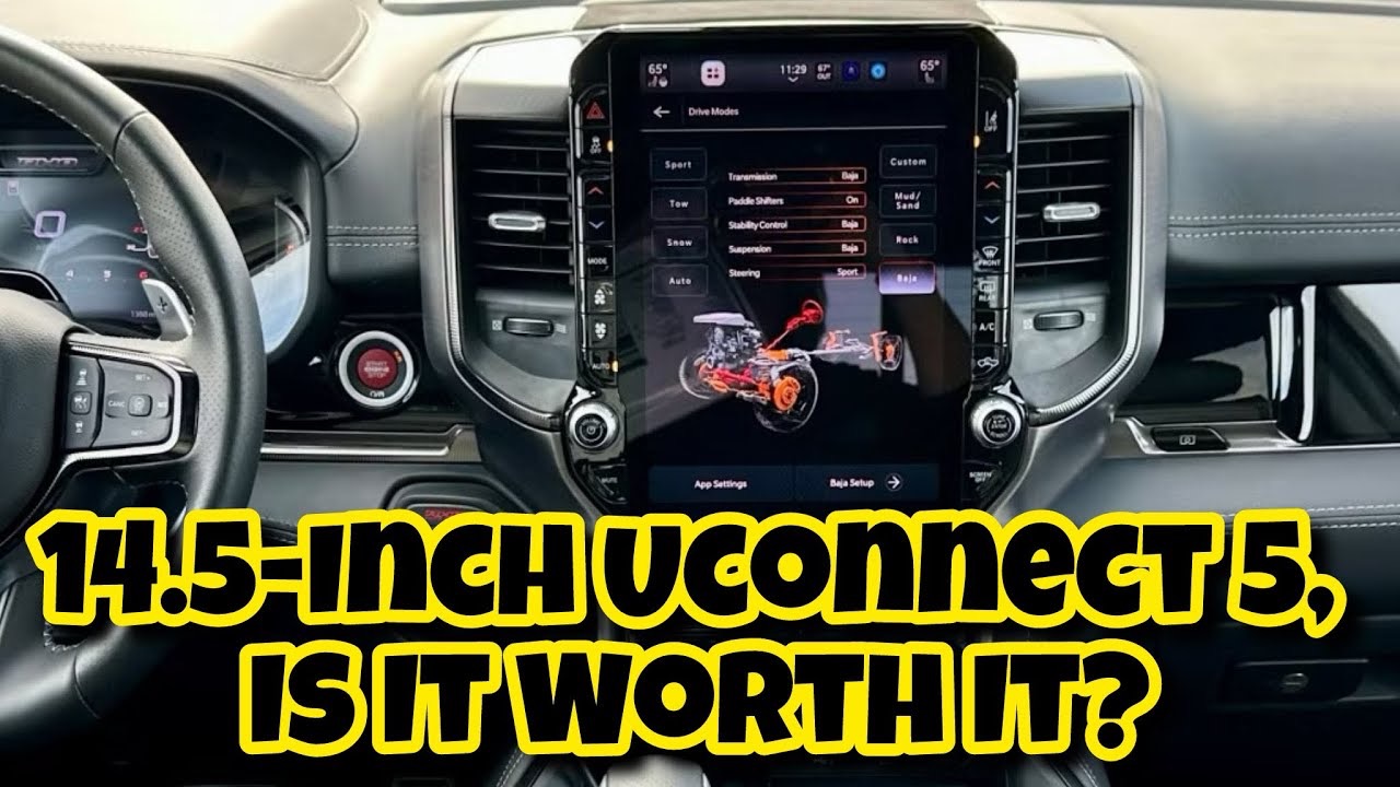 Ram’s 14.5-Inch Uconnect 5 Screen: Bigger Isn’t Always Better - 5th Gen ...