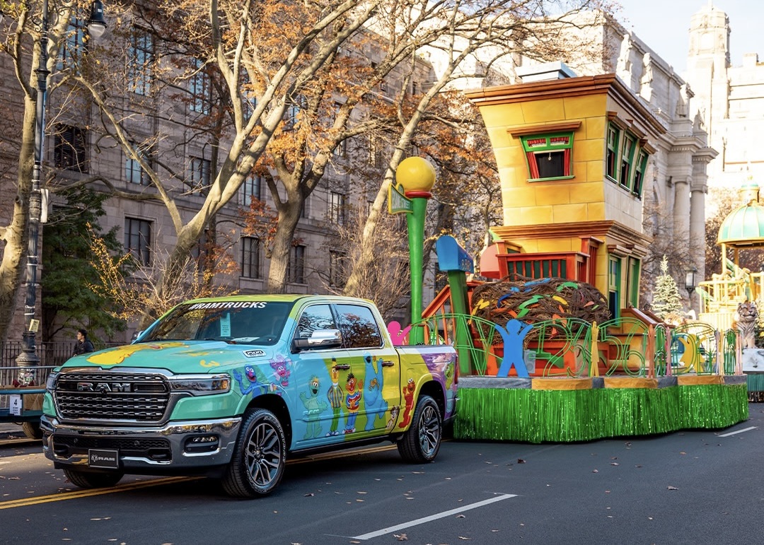 Ram Returns To Tow The Spectacle At Macy's Parade - 5th Gen Rams